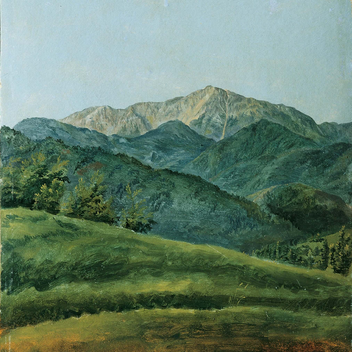 Franz Xaver Gruber - Schneeberg Fine Art Baskı – Gige Gallery