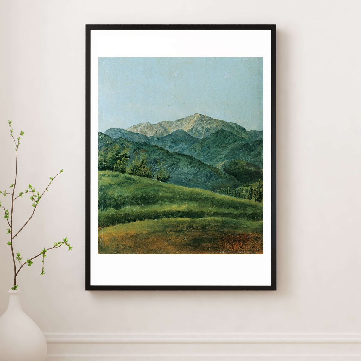Franz Xaver Gruber - Schneeberg Fine Art Baskı – Gige Gallery
