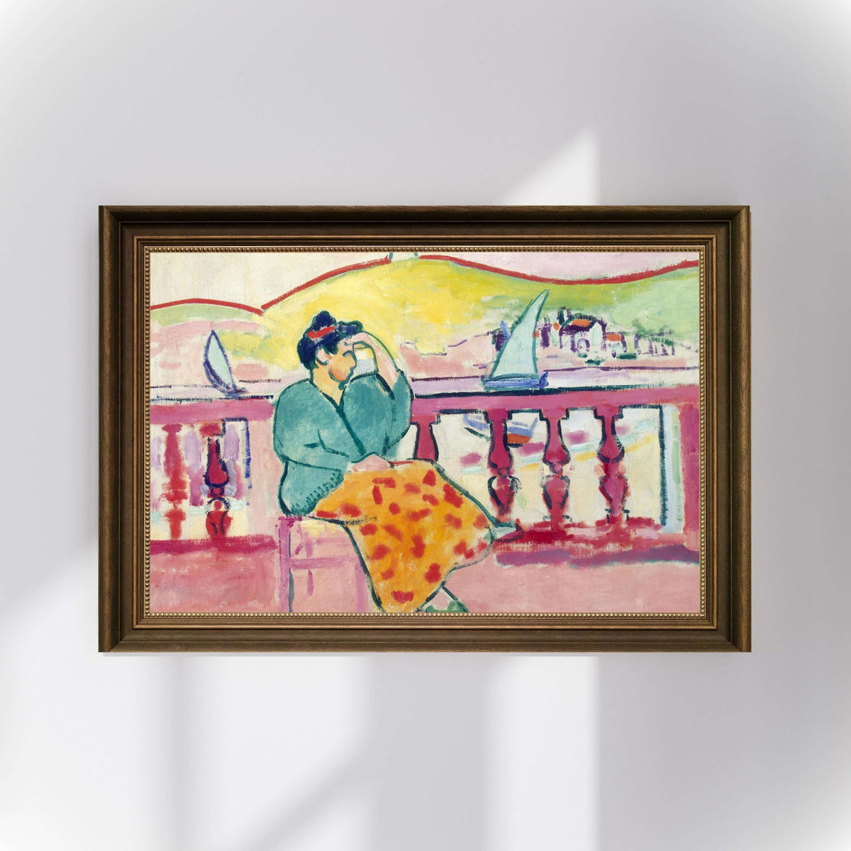 Henri Matisse - Terasta Kadın - – Gige Gallery