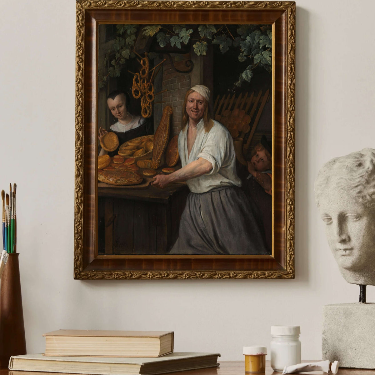 Jan Havicksz Steen - Baker’s Couple – Gige Gallery
