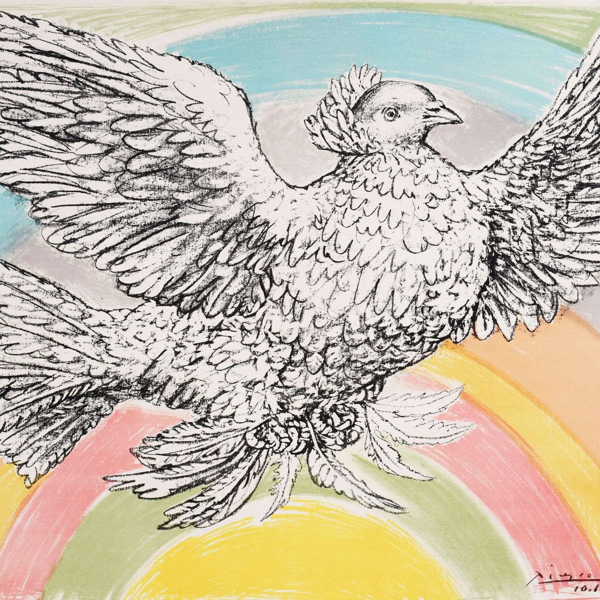 Pablo Picasso - Anka Kuşu Fine Art Baskı – Gige Gallery